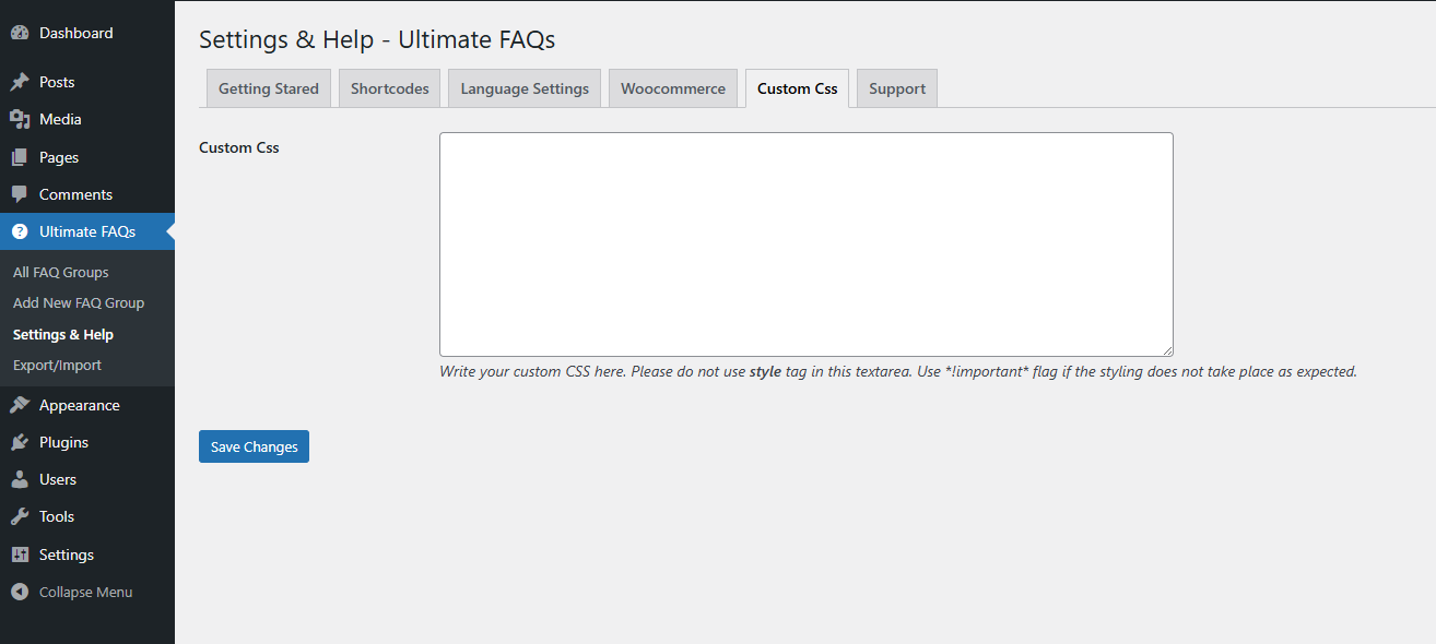 Custom CSS - Braintum
